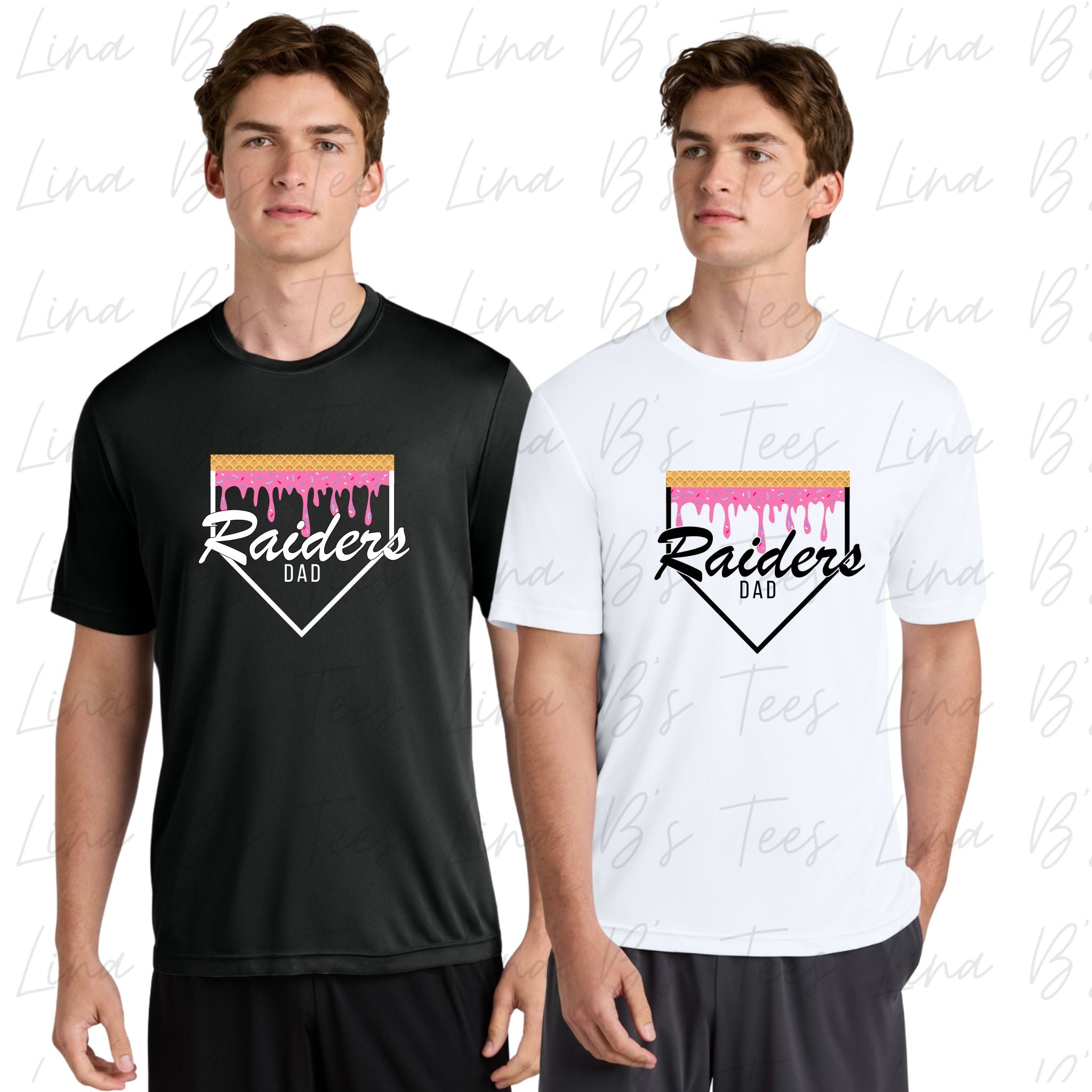 OKC Raiders- Ice cream dad – Lina B's Tees