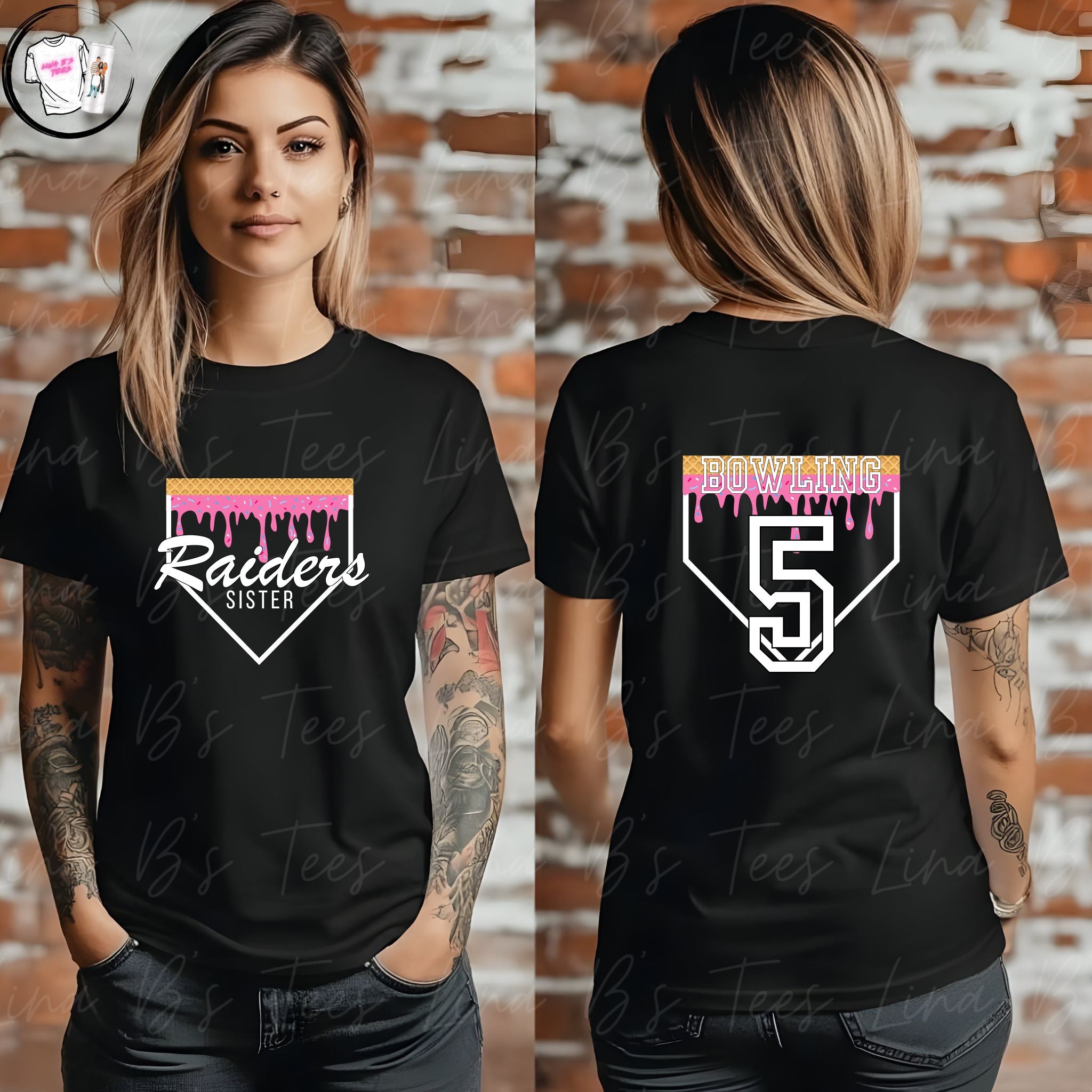 OKC Raiders- Ice creams Sister – Lina B's Tees